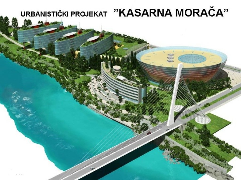 Concept of Kasarna Moraca project does not correspond to the area - CdM