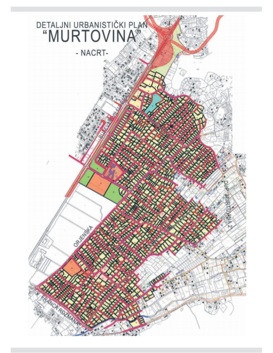 Murtovina postaje savremeno prigradsko naselje: Gradiće se novi objekti ...