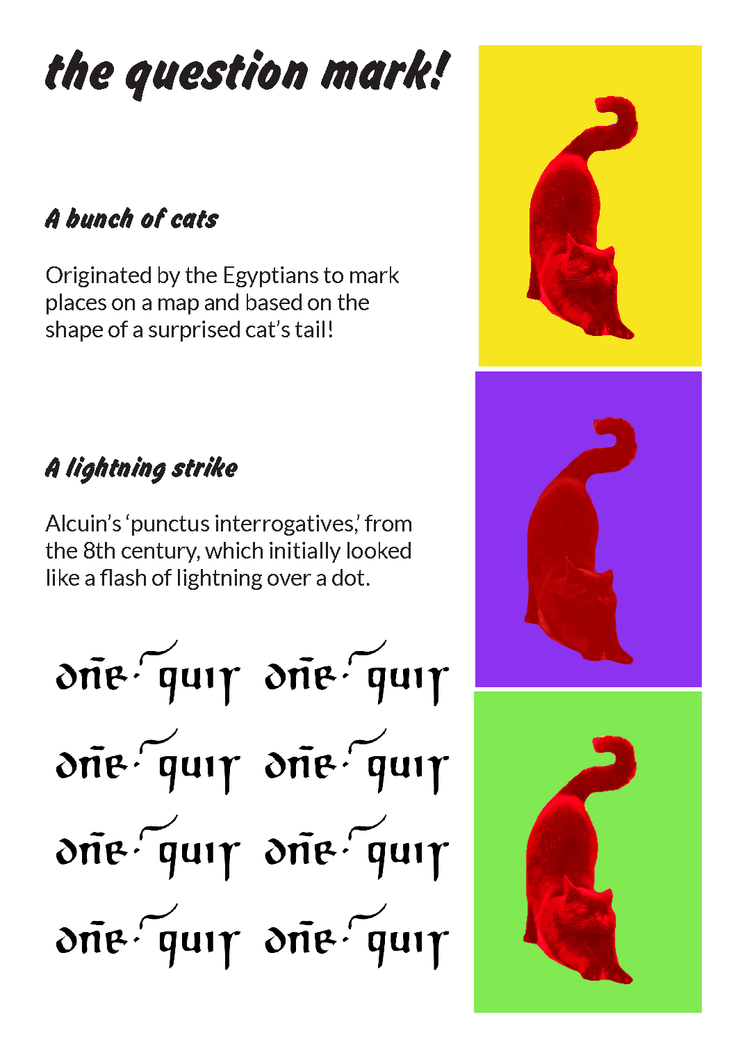 Kako je nastao znak pitanja? - CdM