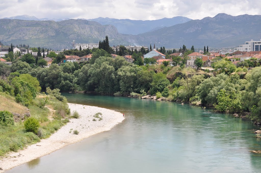 Gradiće se pješački most između Stare varoši i SC Morača - CdM