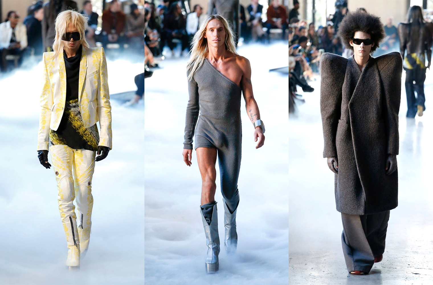 Muška moda za jesen/zimu 2020-2021: Gola butina i odjeća na jedno rame ...
