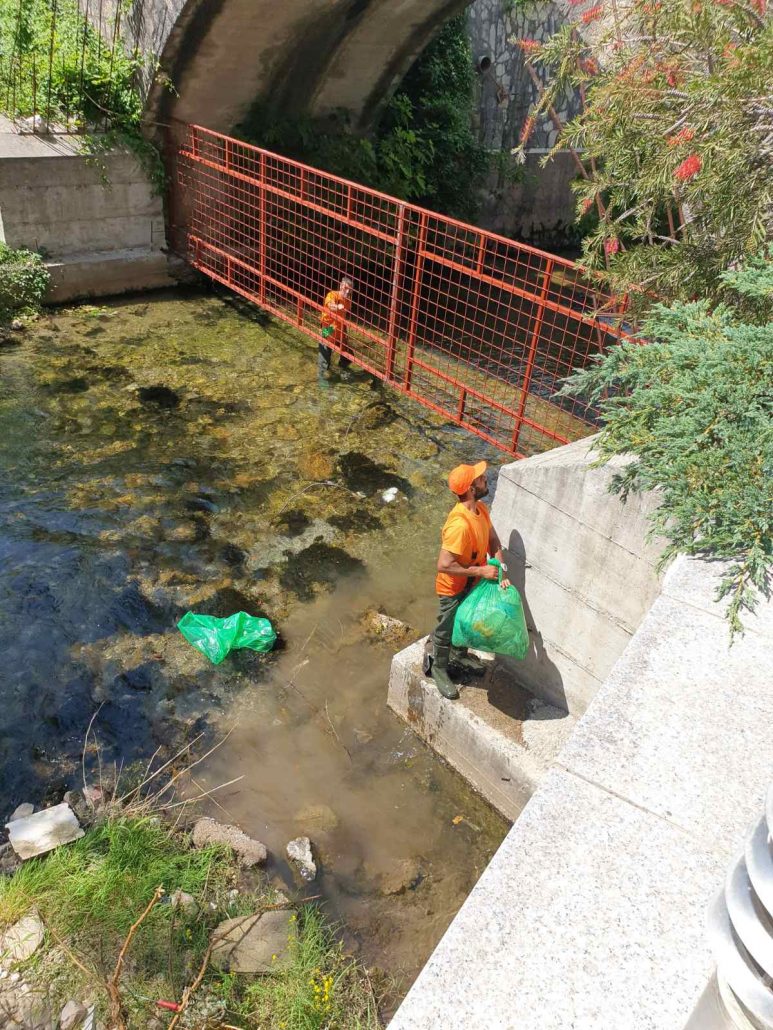 Postavljene prve zaštitne mreže na Ribnici - CdM