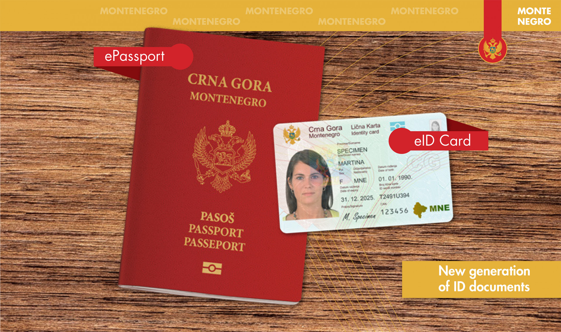 Stare lične karte važe do aprila 2025. godine - CdM