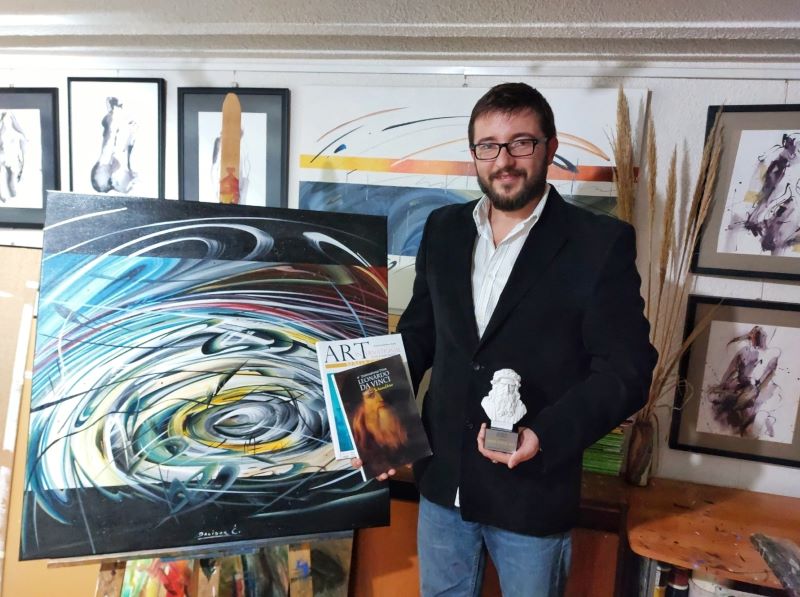 Slikar Dalibor Dado Ćetković dobitnik prestižne nagrade Leonardo Da ...