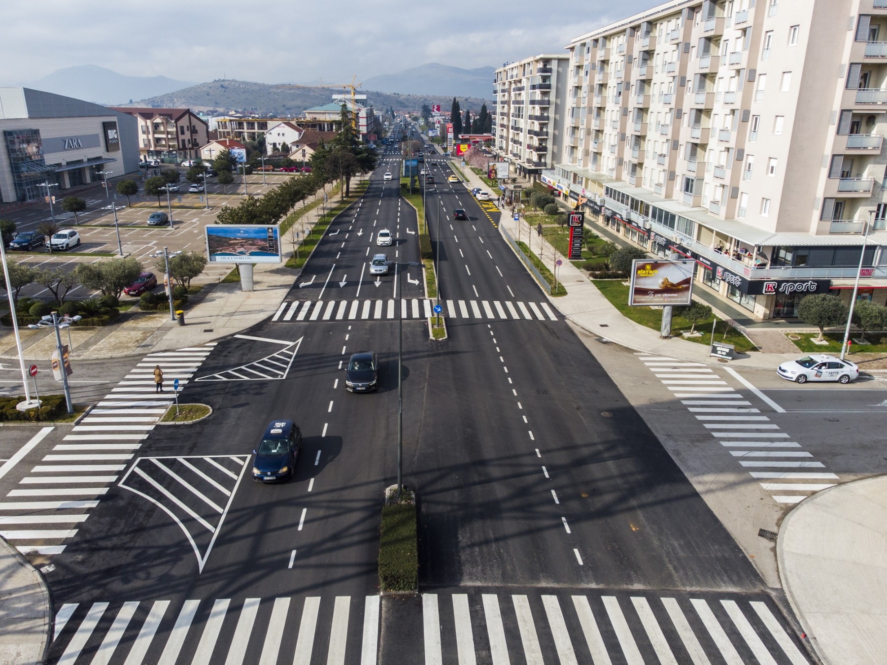 Bulevar Knjaza Danila dobio novi izgled - CdM