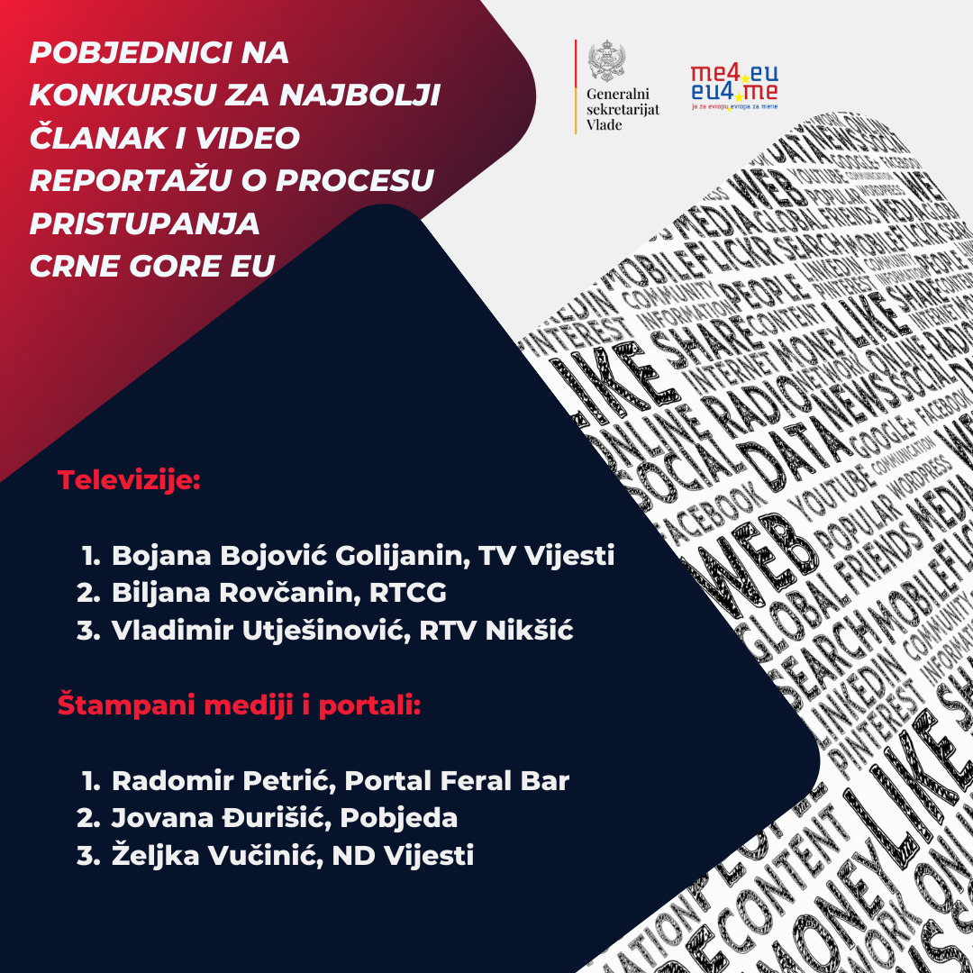 Odabrane najbolje priče na konkursu za televizijske i novinare ...