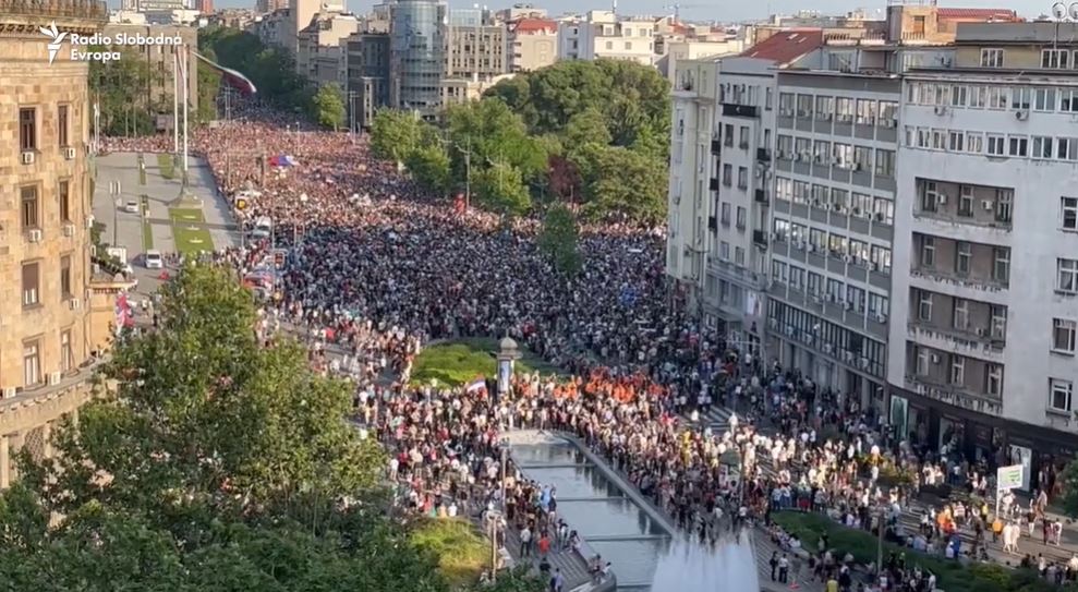 Završeni protesti, iz Beograda poruka „Šetaćemo dok se ne ispune ...
