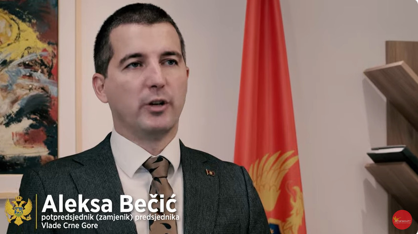 Vice-PM Aleksa Becic - CdM